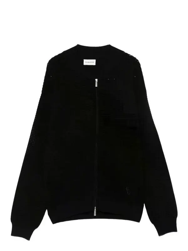 P.a.r.o.s.h Zip-up Cardigan - Black