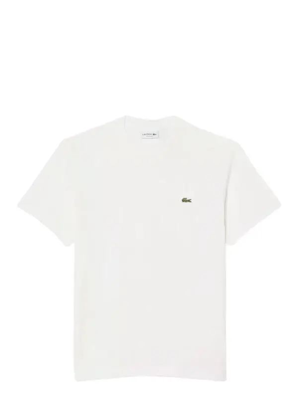 Lacoste Round-neck Short-sleeve T-shirt - White