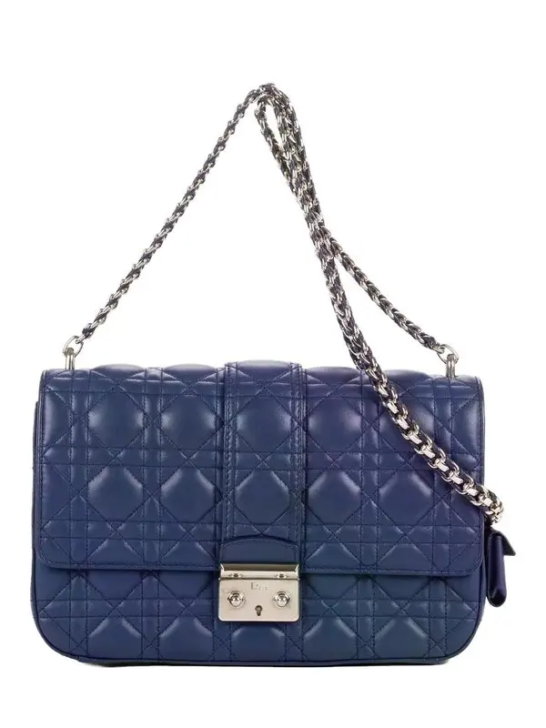 Dior Medium Miss Chain-strap Shoulder Bag - Blue