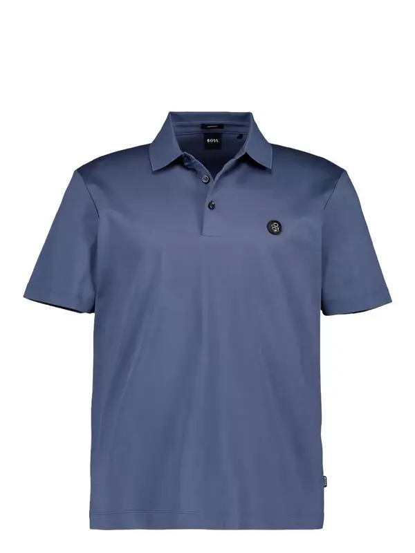 BOSS Logo Polo Shirt - Blue