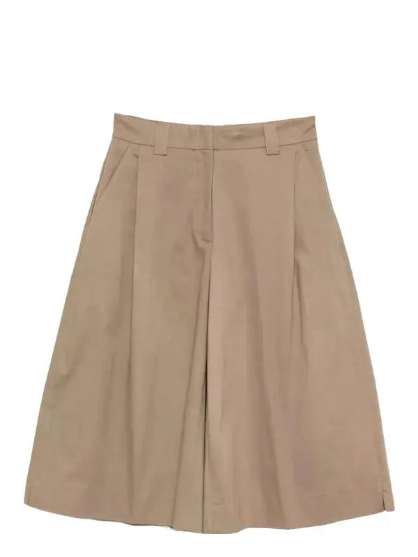 THELATEST Dakota Wide-leg Shorts - Neutrals