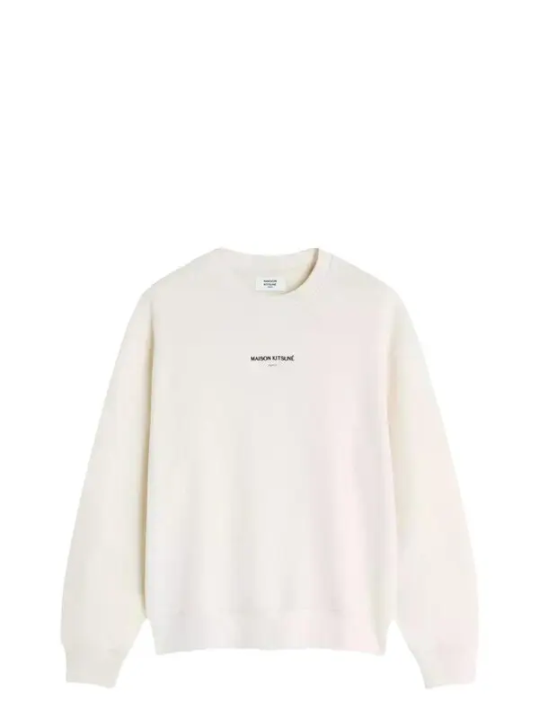 Maison Kitsuné Logo Sweatshirt - Neutrals
