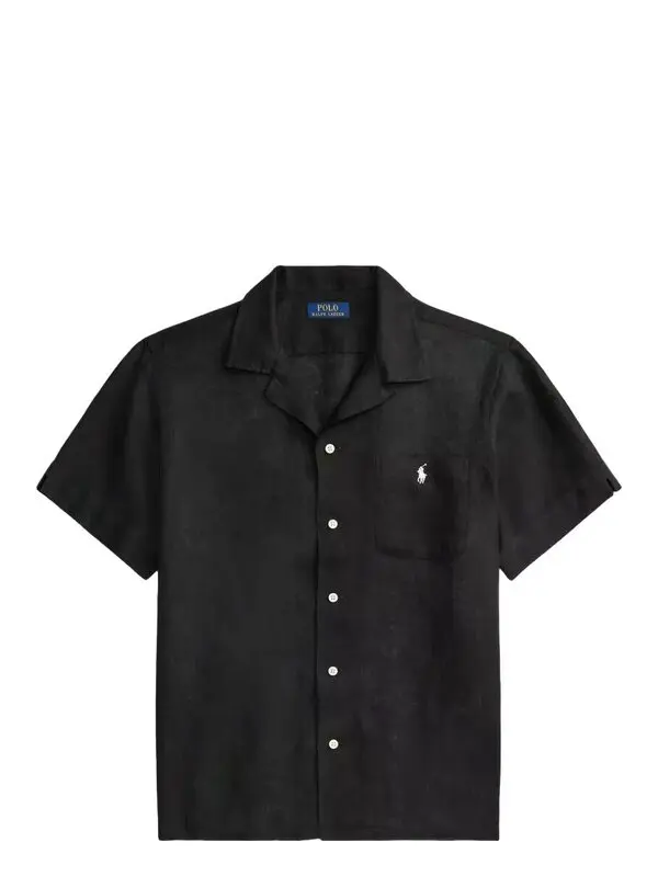 Polo Ralph Lauren Logo-embroidered Shirt - Black
