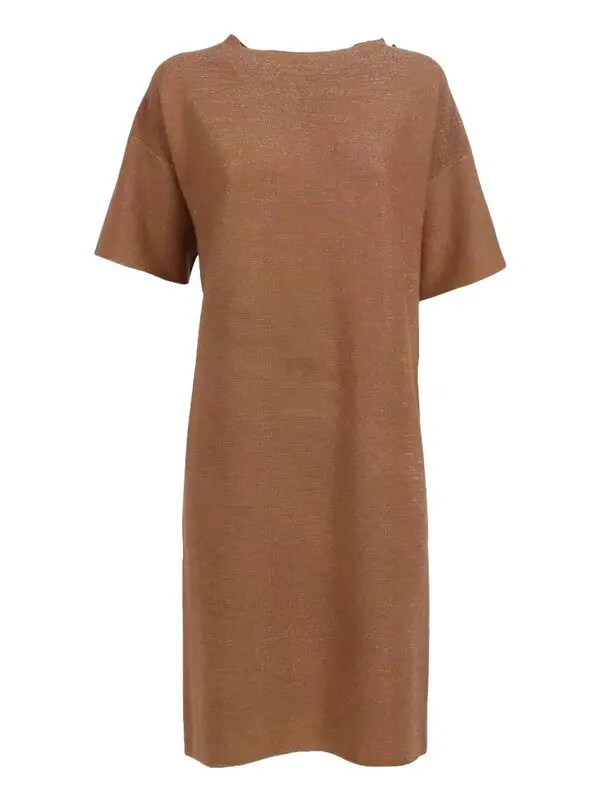 Fabiana Filippi T-shirt Dress - Brown