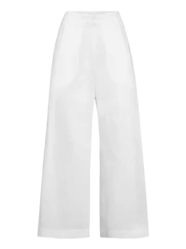 Brunello Cucinelli Pleated Palazzo Pants - White
