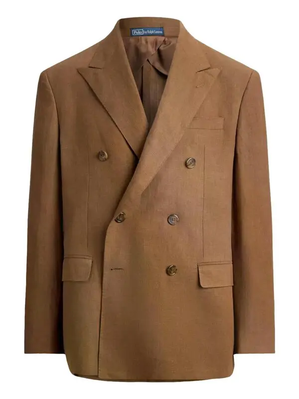 Polo Ralph Lauren Double-breasted Blazer - Brown