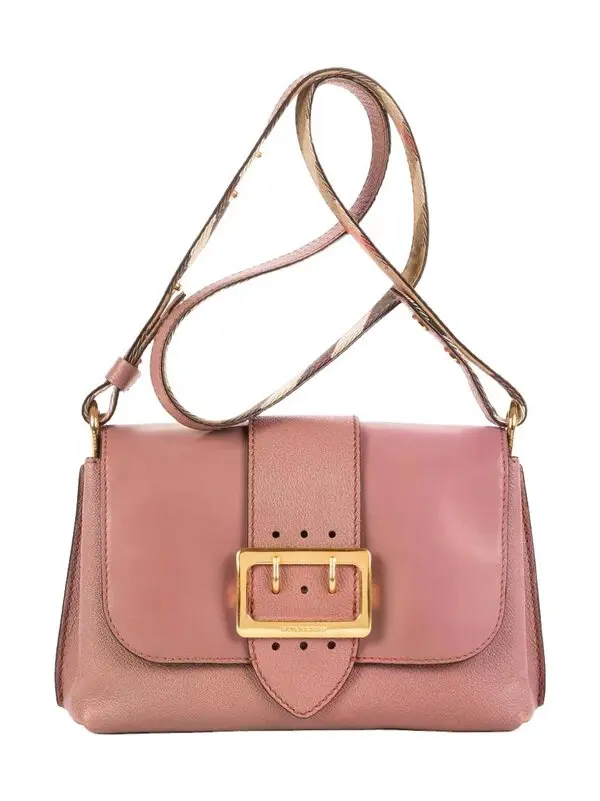 Burberry Buckle-detail Shoulder Bag - Pink