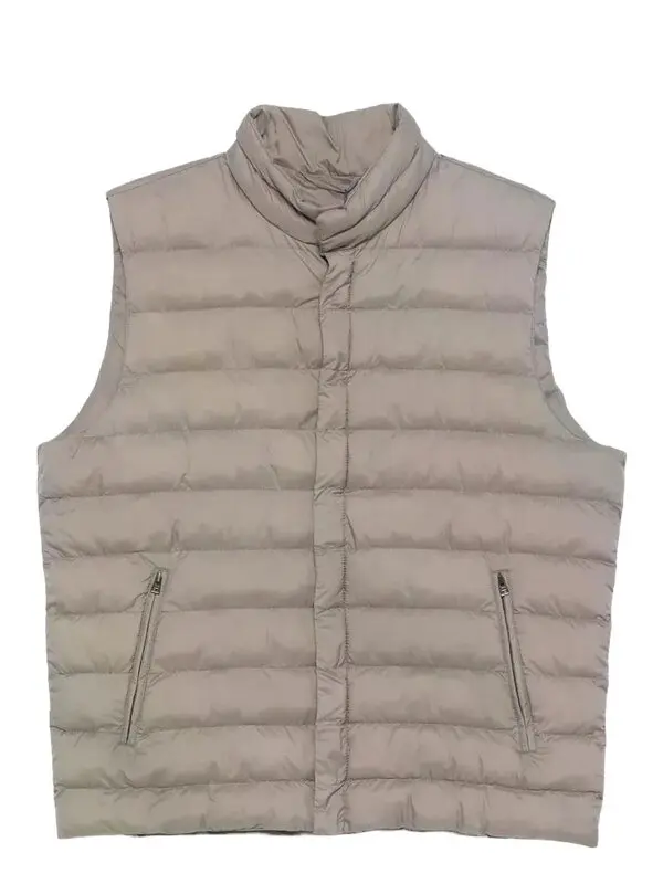 Herno Zip Sleeveless Jacket - Grey