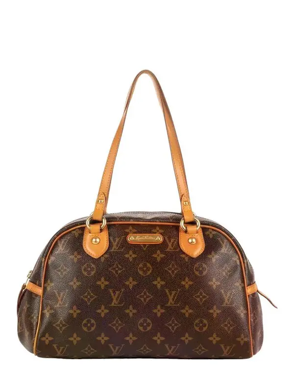 LOUIS VUITTON Montorgueil Pm Monogram - Brown