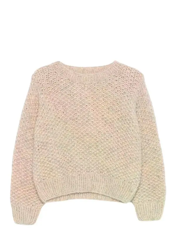 Maiami Crew-neck Sweater - Neutrals