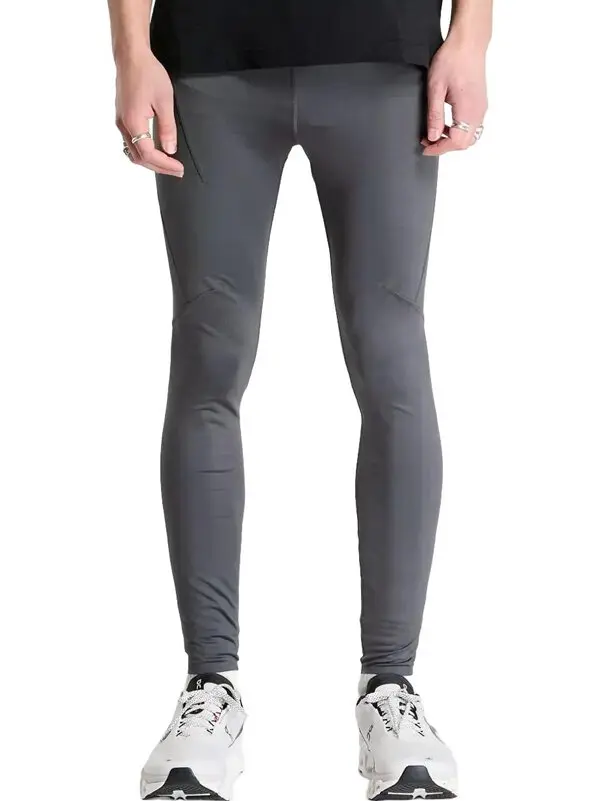 On Logo Performance Leggings - Grey