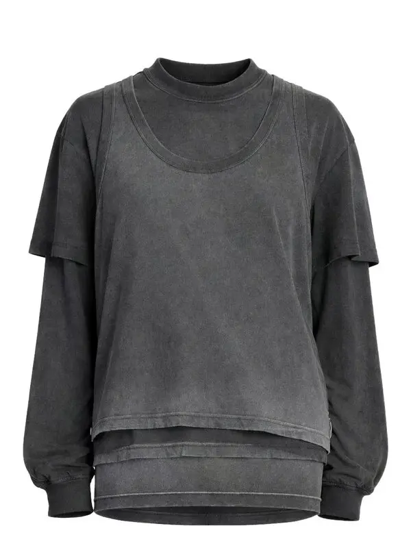 Alexander Wang Long-sleeved T-shirt - Grey