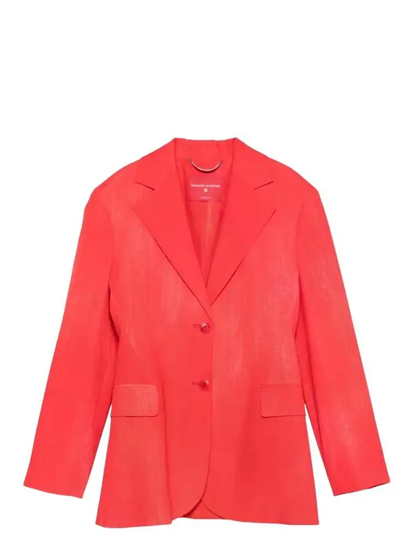 Ermanno Scervino Flap-pocket Blazer - Red