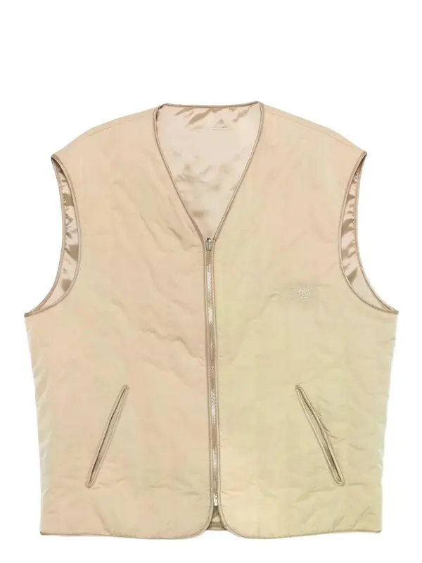MAISON MARGIELA Side-pocket Gilet - Neutrals