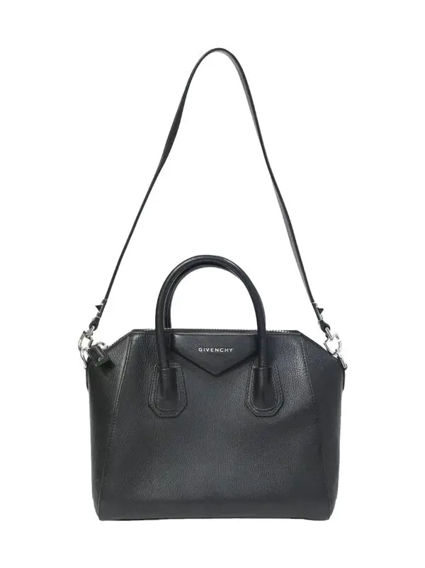Givenchy Small Antigona Leather Handbag - Black