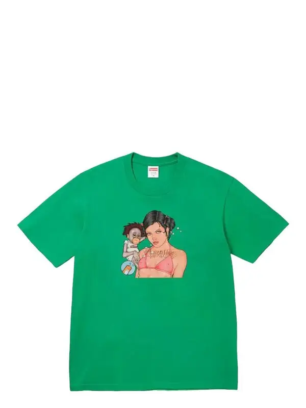 Supreme Angel Crew-neck T-shirt - Green