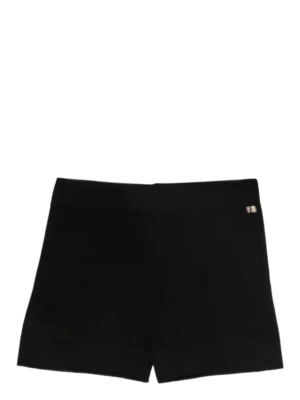 EXTREME CASHMERE X Nº450 Bummy Knitted Shorts - Black