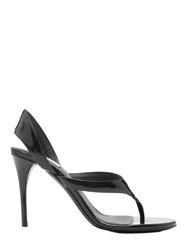 Alaïa Slingback Heeled Sandals - Black