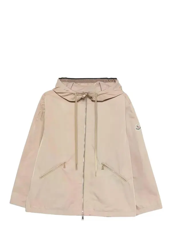 Moncler Hooded Jacket - Neutrals