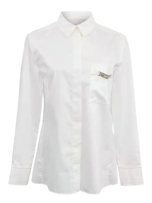 Hermès Cotton Chain Shirt - White