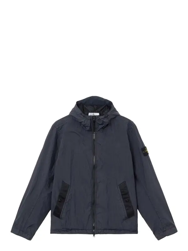 Stone Island Hooded Jacket - Blue