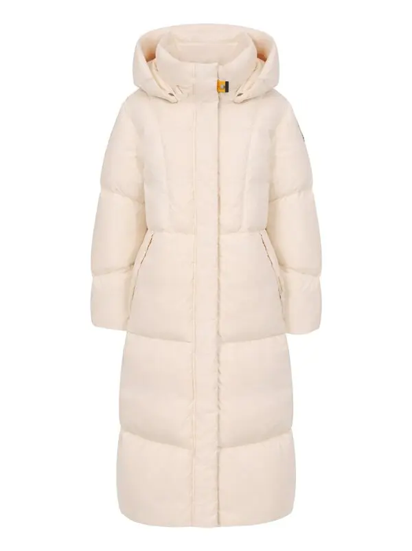 PARAJUMPERS Long Coat "liu - Ivory