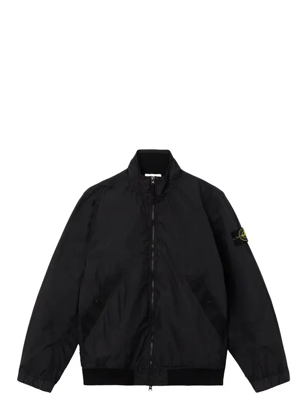 Stone Island Stiff Collar Jacket - Black
