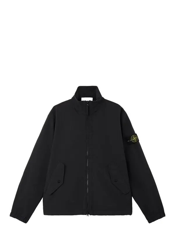 Stone Island Stiff Collar Jacket - Black