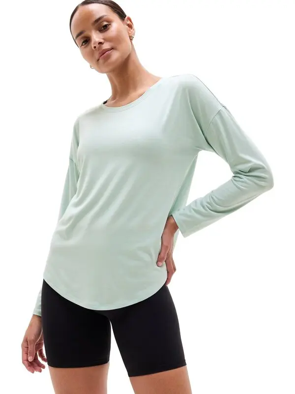 Athleta Relaxed Long-sleeve Top - Current