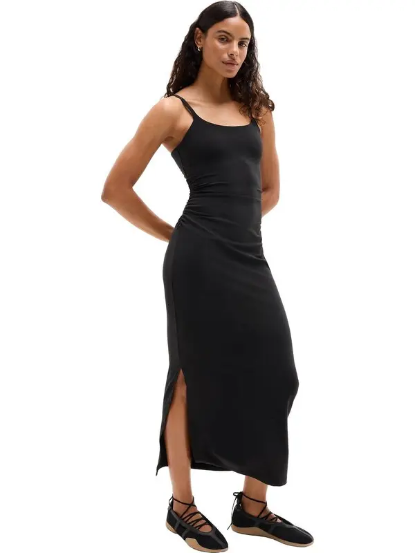 Athleta Transcend Maxi Dress - Black