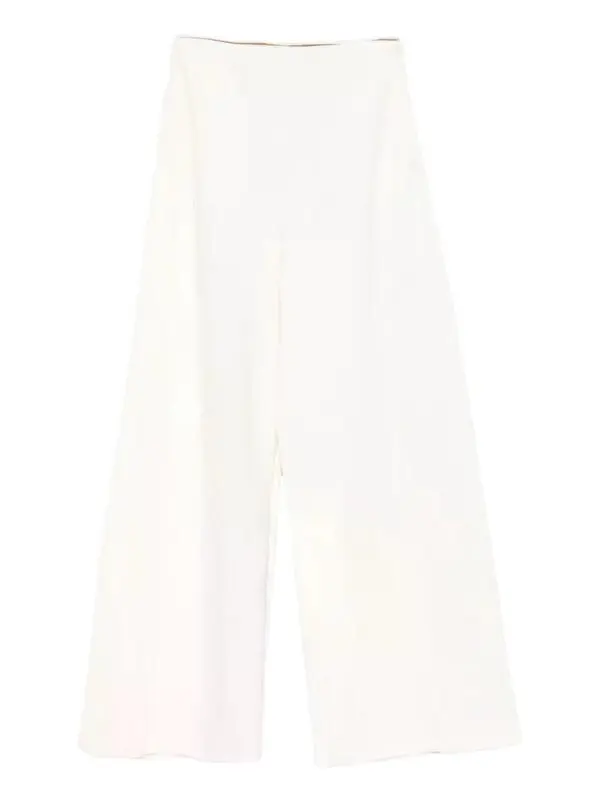 Max Mara Wide-leg Trousers - White