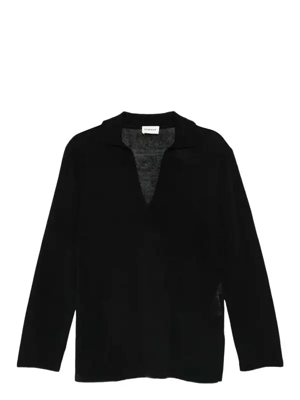 P.a.r.o.s.h V-neck Knitwear - Black