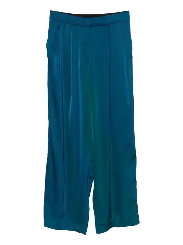 Michael Kors Pleated Trousers - Blue