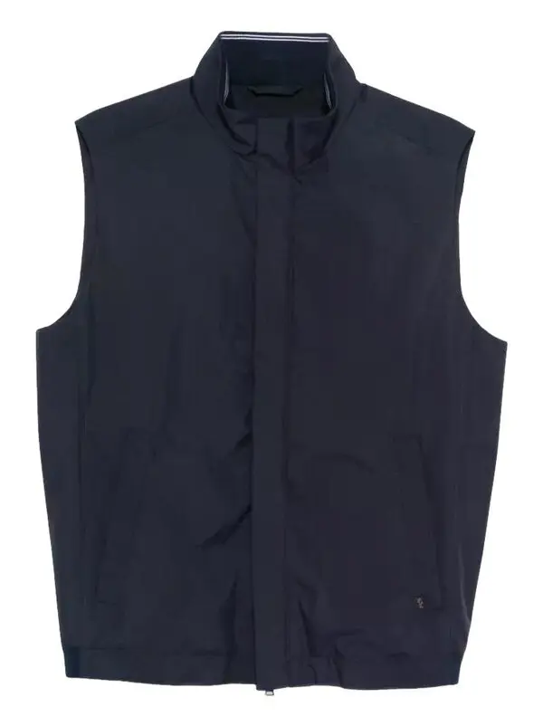 Paul & Shark Zip-up Gilet - Blue