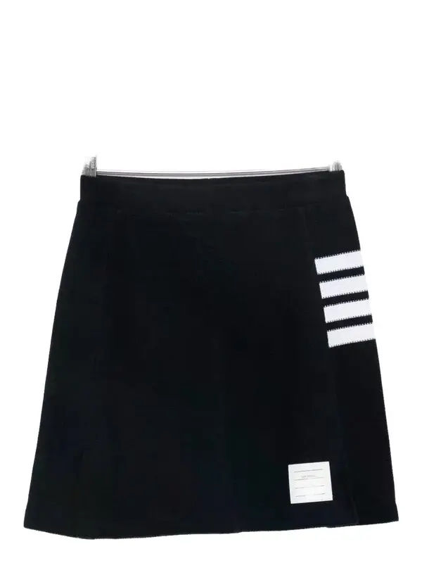 Thom Browne 4-bar Piqué Mini Skirt - Blue