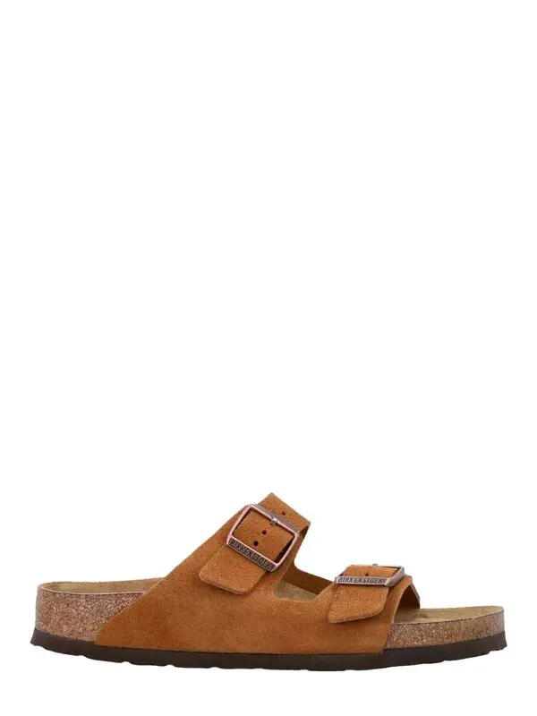 BIRKENSTOCK Arizona Buckle Strap Sandals - Brown