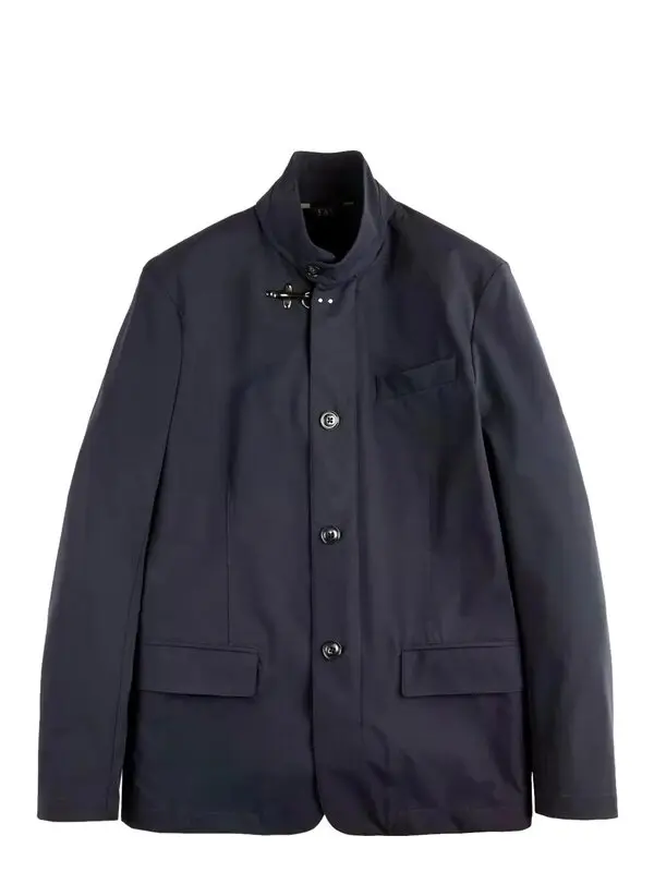 FAY Hook-fastening Jacket - Blue