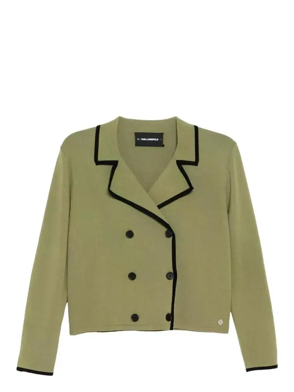 Karl Lagerfeld Double-breasted Jacket - Green