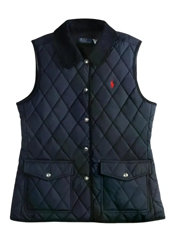 Polo Ralph Lauren Diamond-quilted Gilet - Blue