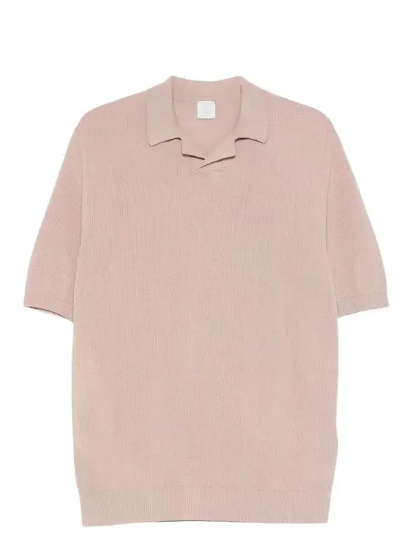 Eleventy Collared Short-sleeve T-shirt - Neutrals