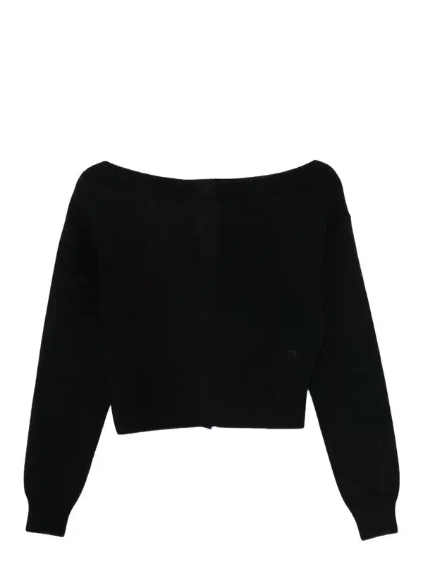TOM FORD Boat-neck Cardigan - Black