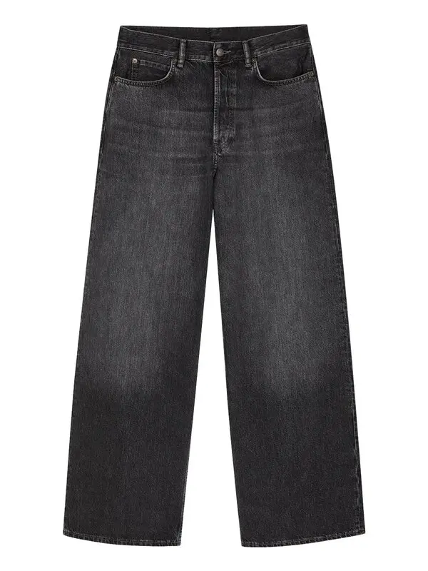 Acne Studios 1981 Straight-leg Jeans - Black