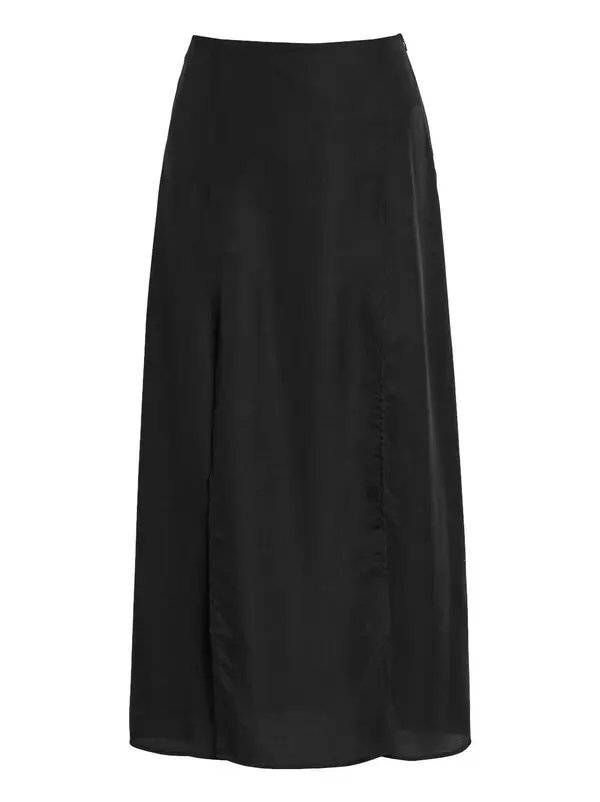 AKYN Elodie Lyocell Skirt - Black
