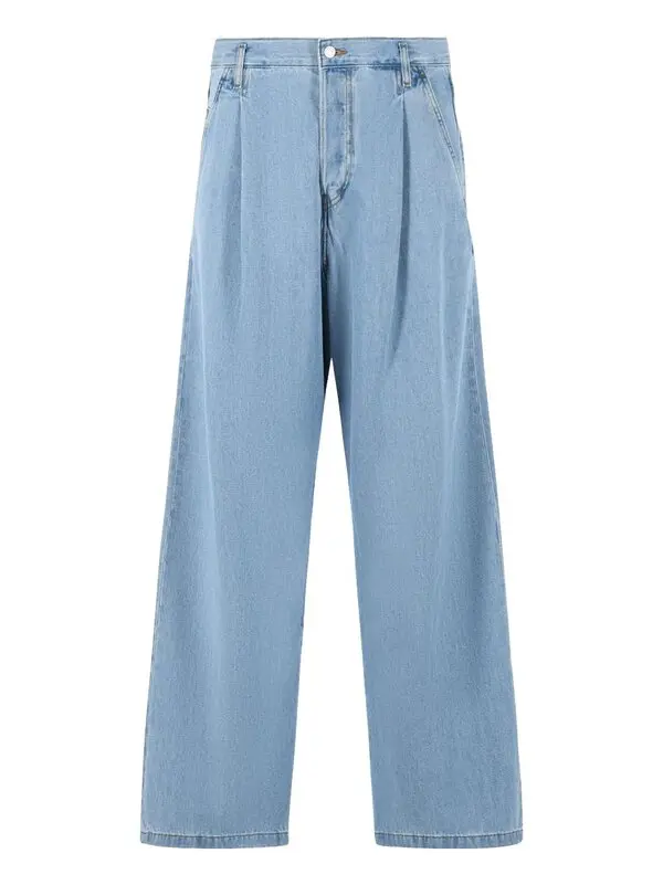Dries Van Noten Penning Light Denim Jeans - Blue