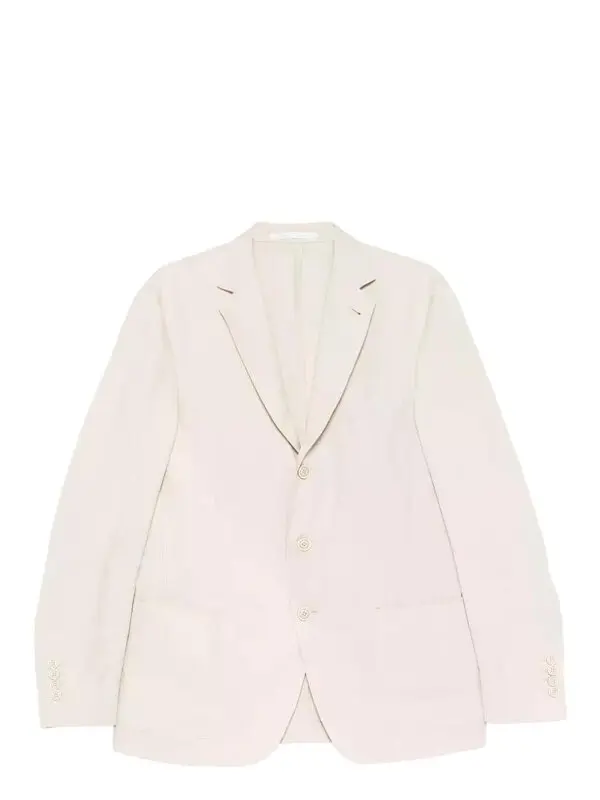 Eleventy Single-breasted Blazer - Neutrals
