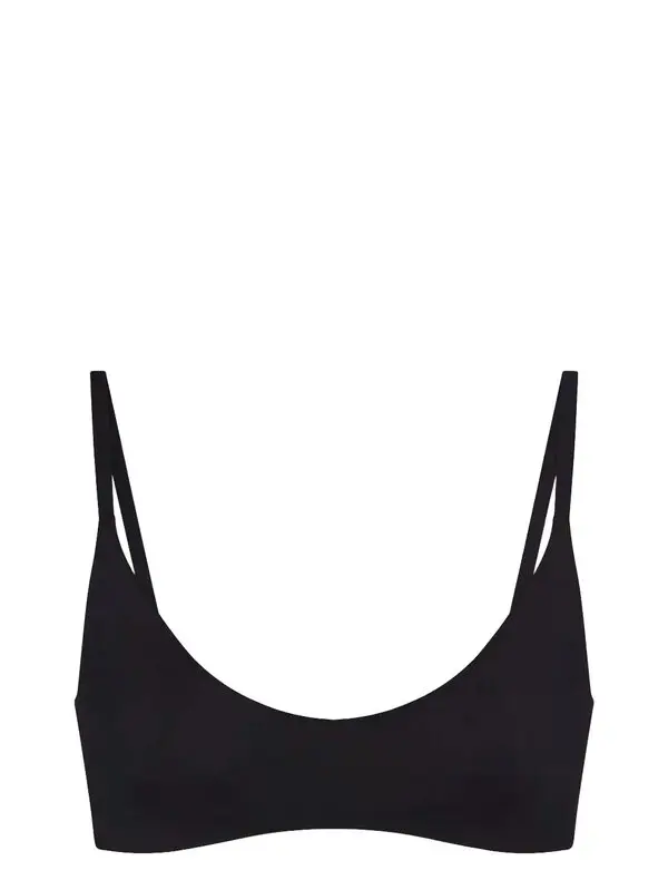 SKIMS Matte Scoop Bra - Black