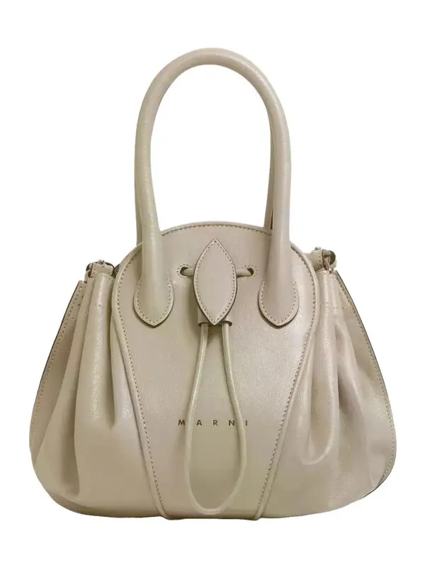 Marni Logo-detail Tote - Neutrals