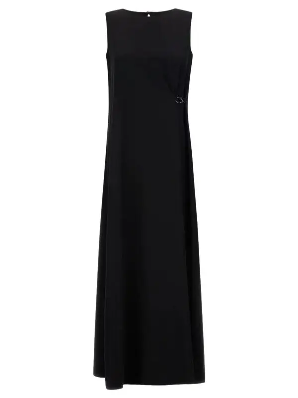 Herno Buckle Dress - Black