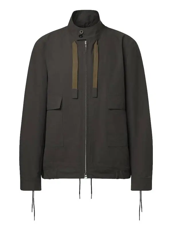 Sacai Zip-up Technical Jacket - Green