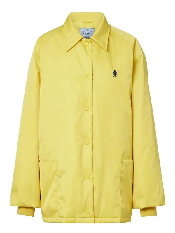 Prada Re-nylon Jacket - Yellow